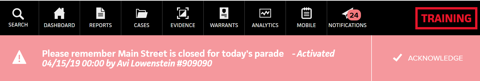 Understanding Alert Types and Colors
