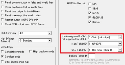 Gps Serial Device Configuration