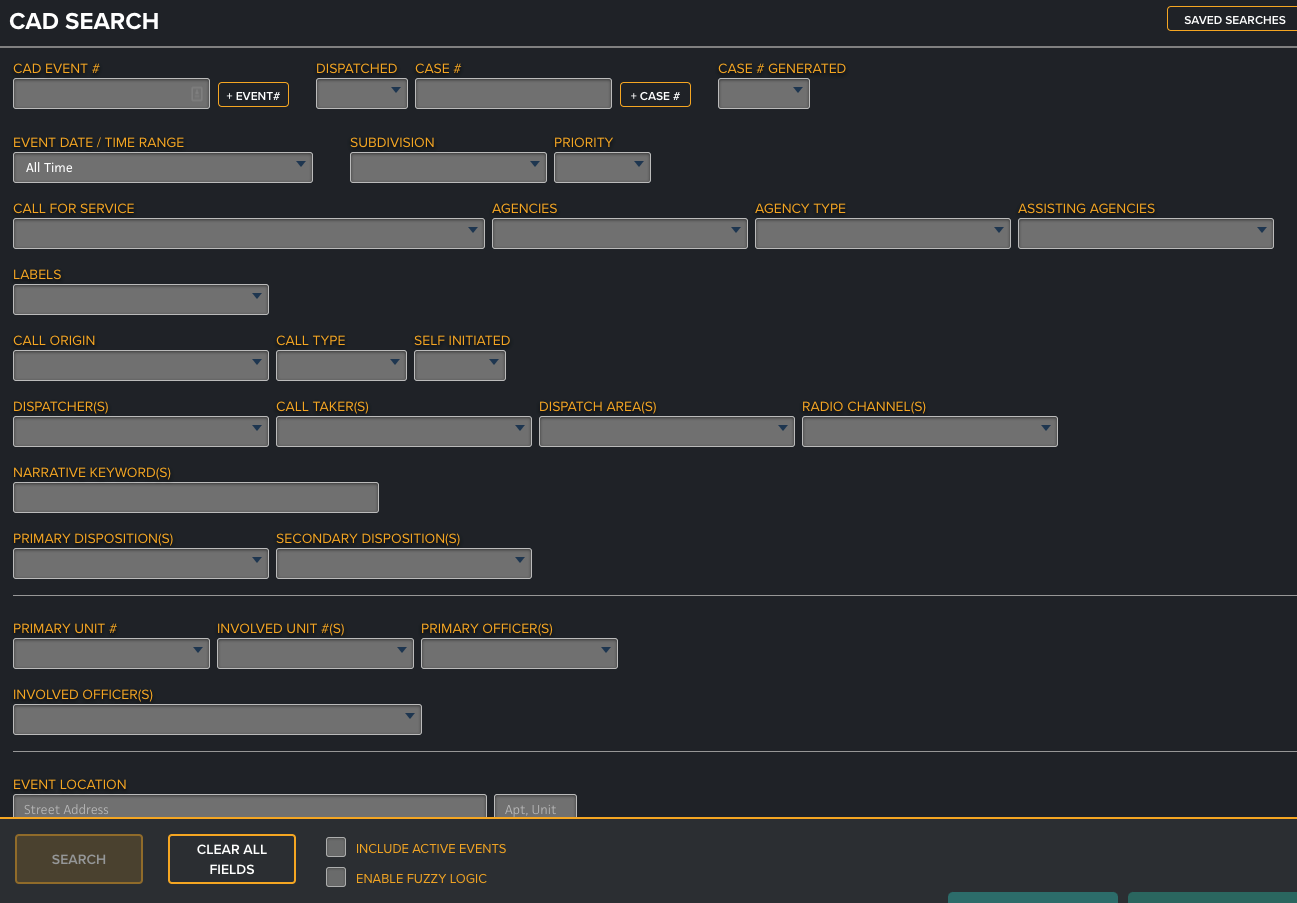 Using the CAD Search