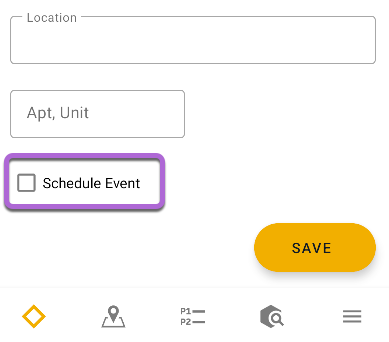 Self-Initiating an Event