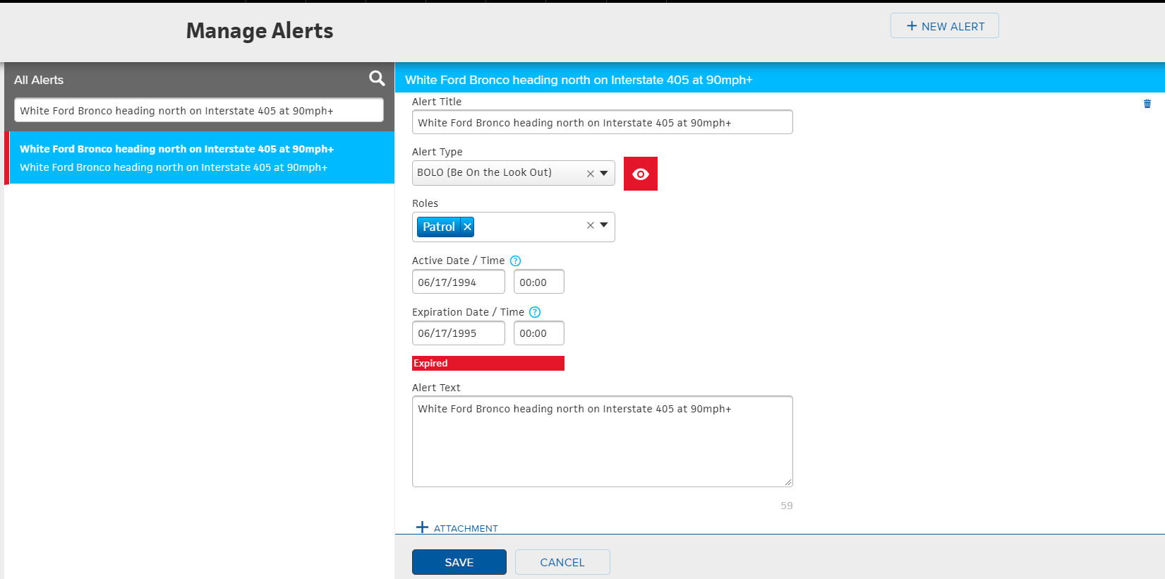 Understanding Alert Types and Colors