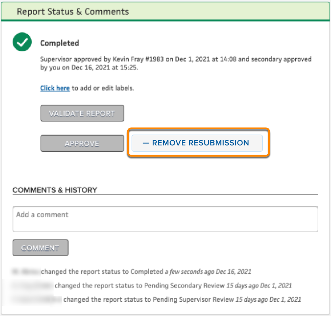 Resubmitting NIBRS Reports