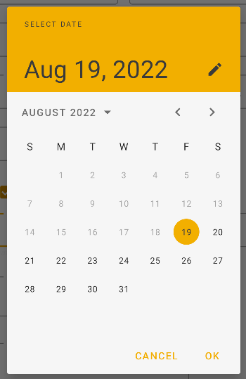 Self-Initiating an Event