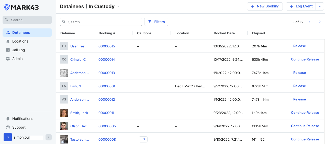 Mark43 Booking: New Product Highlight